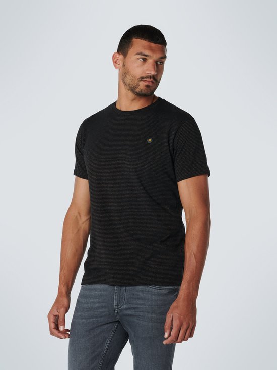 No Excess Mannen T-Shirt Korte Mouwen Zwart | bol.com
