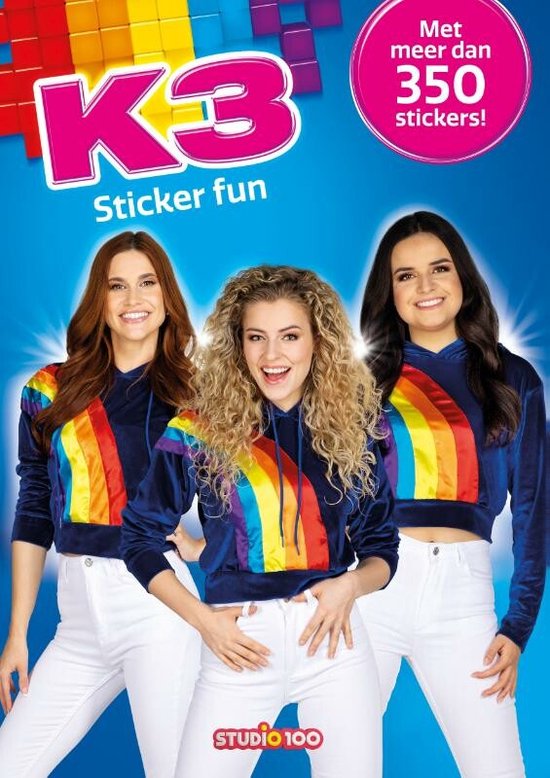 K3 stickerboek - Sticker Fun - met meer dan 350 stickers | bol