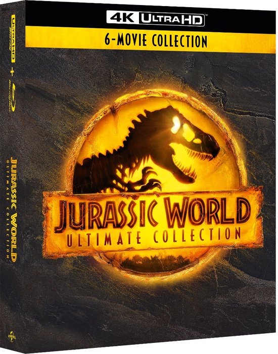 Jurassic Complete Movie Collection 1-6 (4K Ultra HD Blu-ray), Jeff ...
