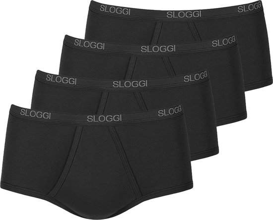 sloggi Heren Maxi slip 4-pack Basic | bol