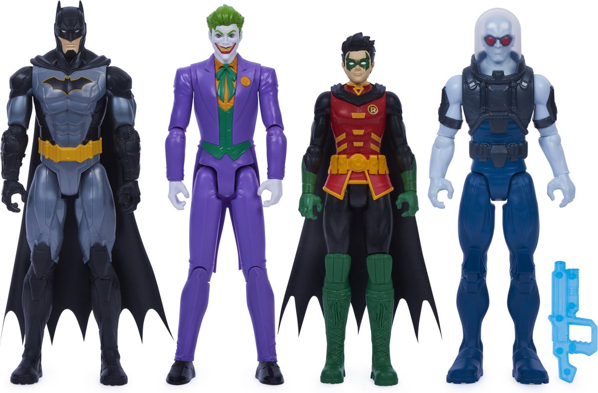 DC Comics Batman - Batman en Robin versus The Joker en Mr. Freeze - 4 ...