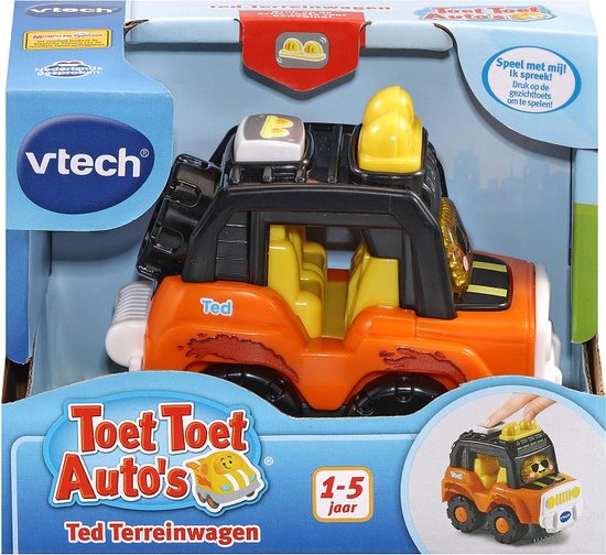 Vtech Toet Toet Auto Ted Terreinwagen | bol.com