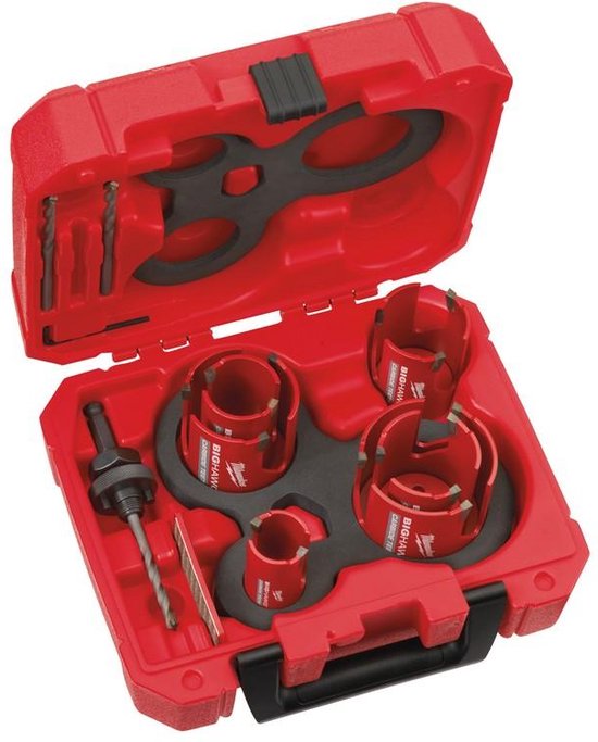 Milwaukee Big Hawg met Carbide-tanden Set. BIG HAWG meerdere mat ...