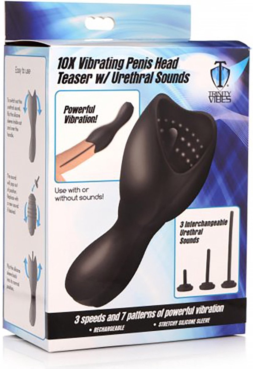 TM Vibrating Penis Head Teaser w/ Urethral Sounds | bol.com