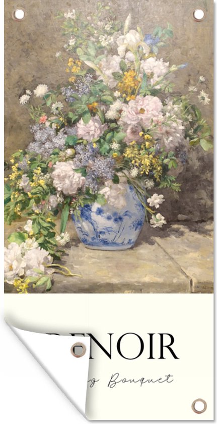 Poster de Jardin - Fleurs - Maîtres Anciens - 40x80 cm - Décoration ...