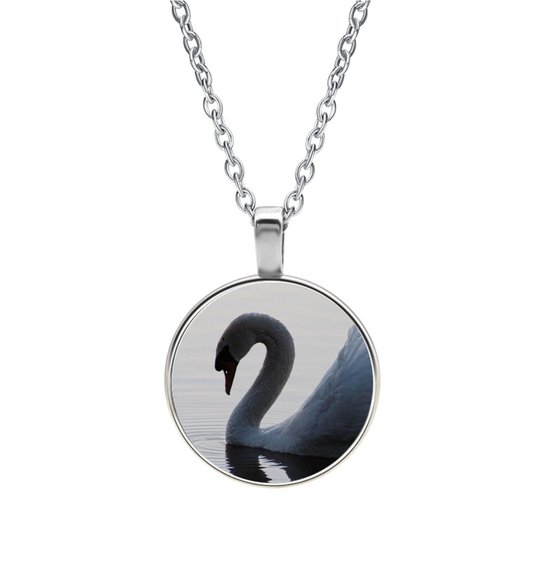 Ketting Glas - Zwaan | bol.com