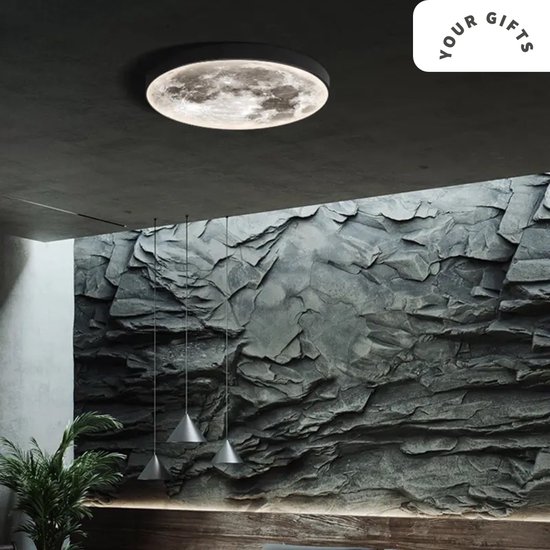 Maan wandlamp - maanlamp - luxe wandlamp - moderne maan wandlamp ...