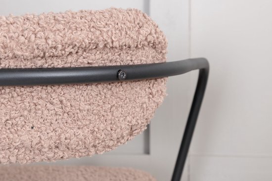 Fluffy fauteuil teddy stof bruin. | bol.com