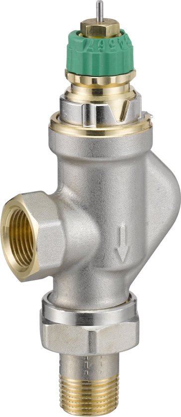 Danfoss RA-DV - 2-in-1 Radiatorafsluiter - 3/8" | bol.com