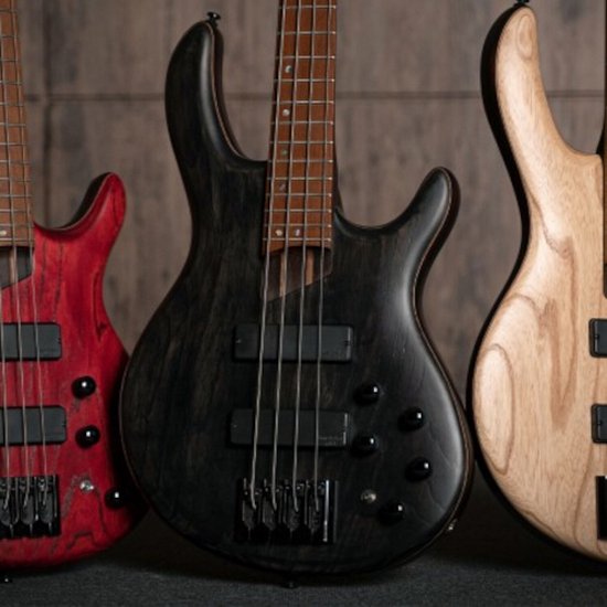 CORT COB4EOPBR - Elektrische basgitaar - B4 Element - Open Pore ...