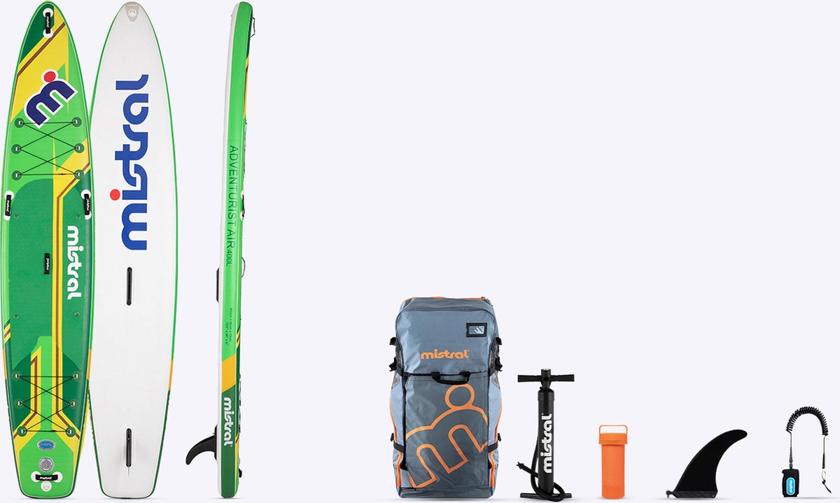 Mistral Adventurist Air 13'2 inflatable - SUP/Kayak/Touring/Windsurf ...