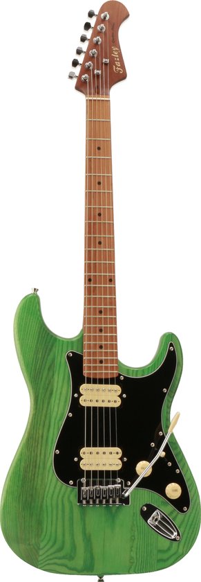 Fazley Outlaw Series Sheriff Plus HH Green elektrische gitaar met ...