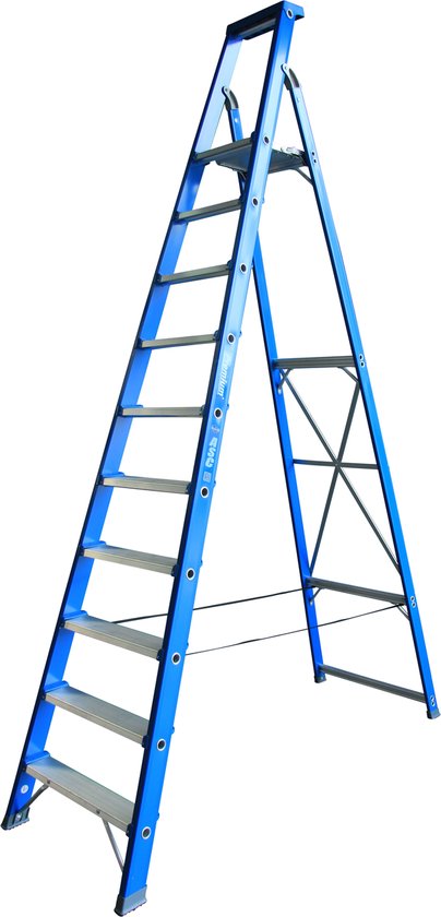 ASC Premium Bordestrap Enkel Oploopbaar - 10 Treden | bol