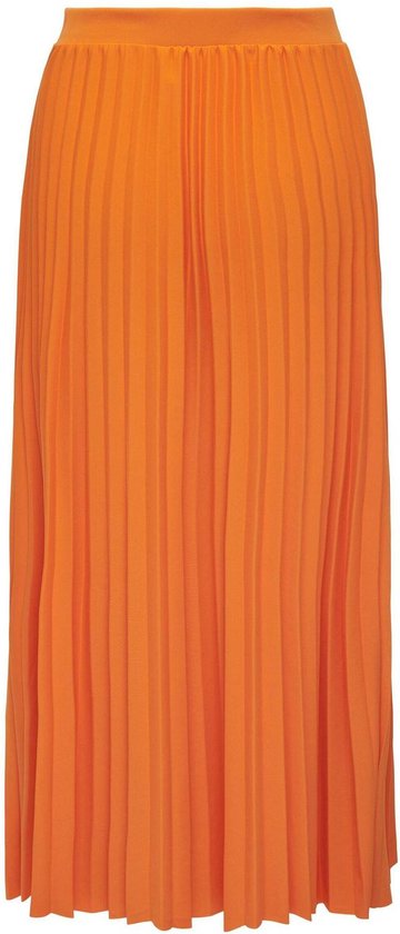 Only Rok Onlmelisa Plisse Skirt Jrs 15277887 Orange Peel Dames Maat - L ...
