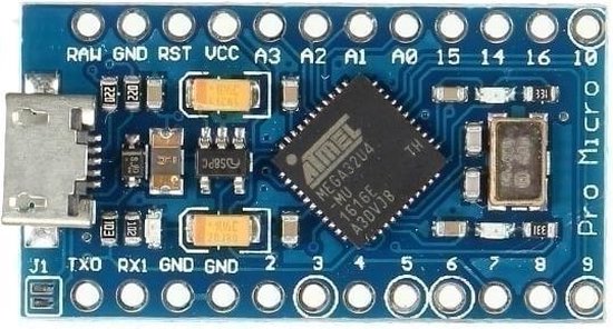 Arduino Pro Micro ATmega32U4 5V 16MHz compatibel | bol