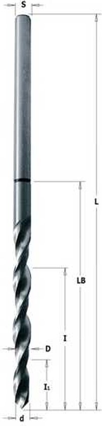 CMT - HSS boren voor ANUBA® - paumellescharnieren - Spiraalboren | bol.com