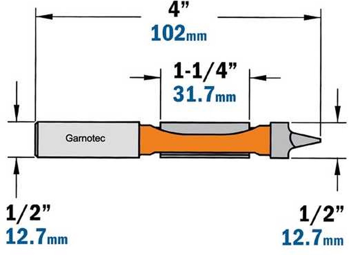 CMT - Fraise à aléser et faux-rond avec guide contre la fraise, HW ...