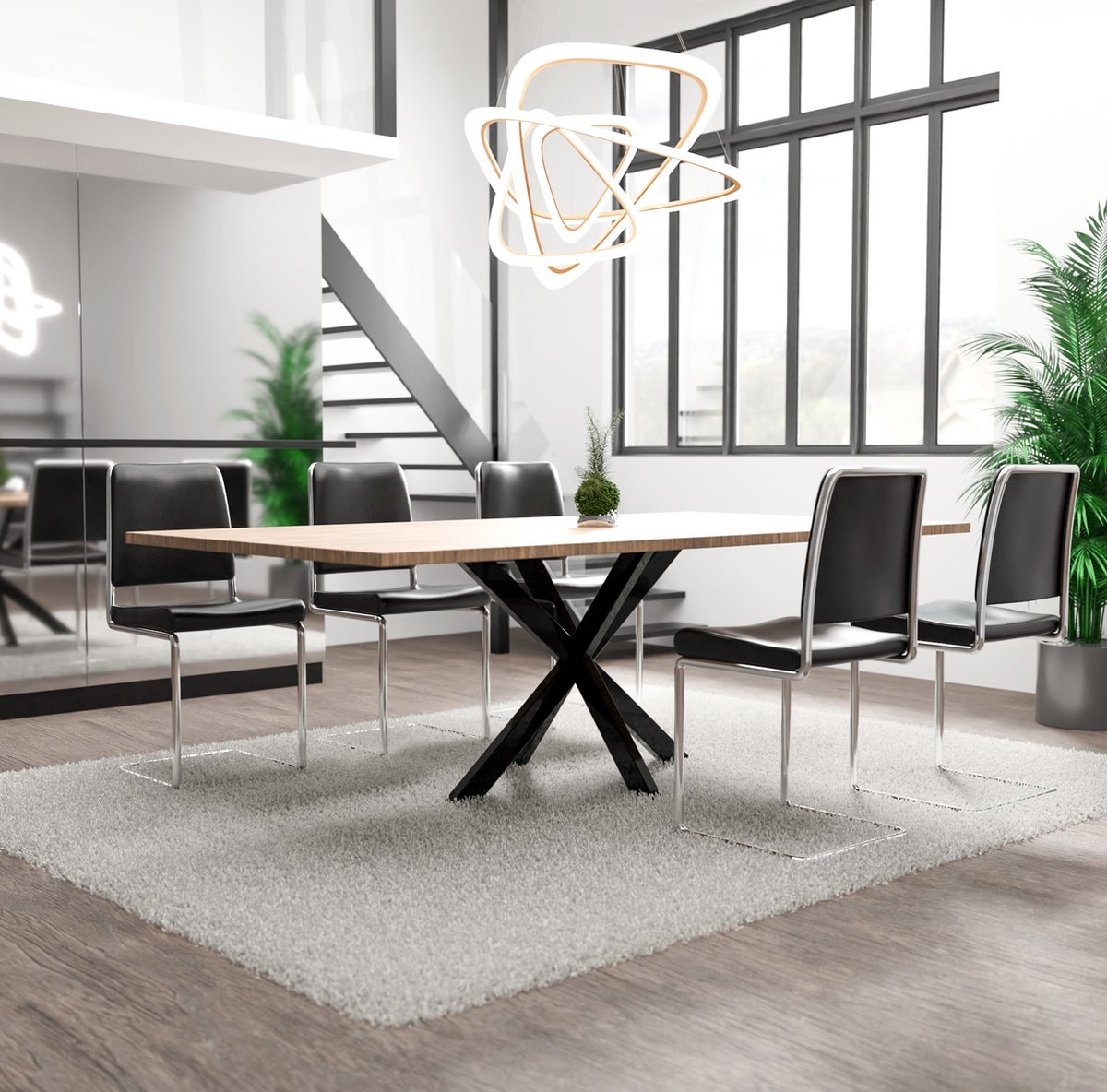 Pied de table de Luxe - Métal - Pied de meuble - Base de table - Pied ...