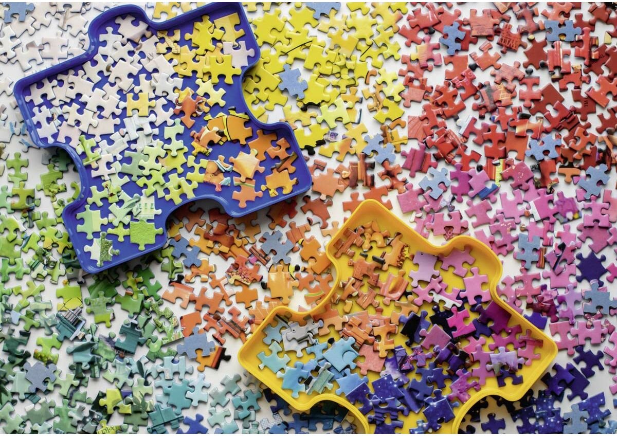 Ravensburger legpuzzel 1000 stukjes puzzelpalet | bol.com