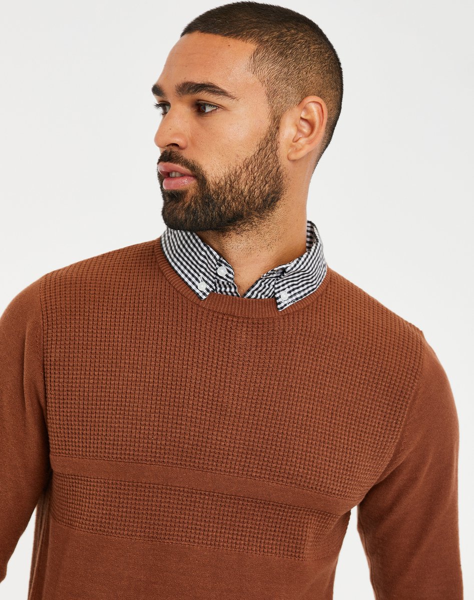 Threadbare Denim Corps Thb Jumper Andy Stoppen | bol.com