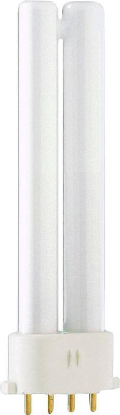 Philips MASTER PL-S 4P 7W 840 - Koel Wit | bol