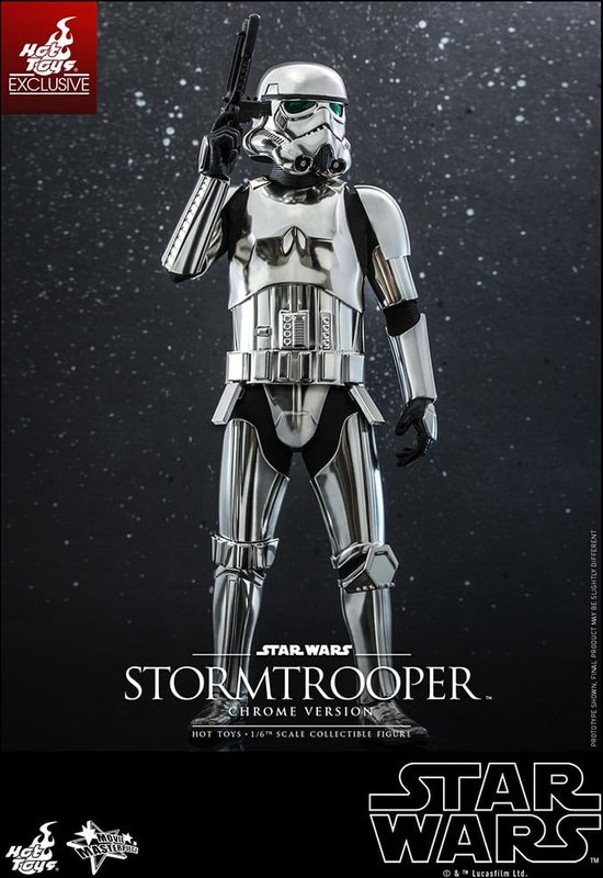 Hot Toys Stormtrooper Chrome Version 1:6 Scale Figure - Hot Toys - Star ...