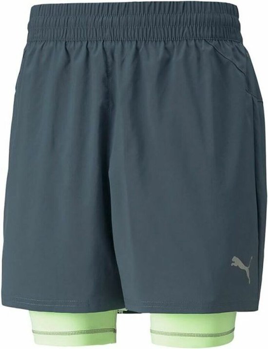 Men's Sports Shorts Puma Running 2 in 1 Black | bol