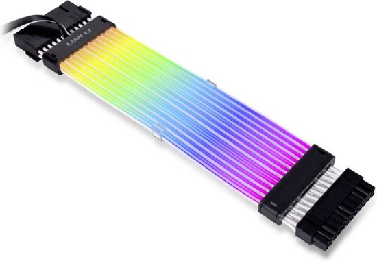 Lian Li Strimer Plus V2 24pin. ATX LED-adapterkabel 200 mm | bol