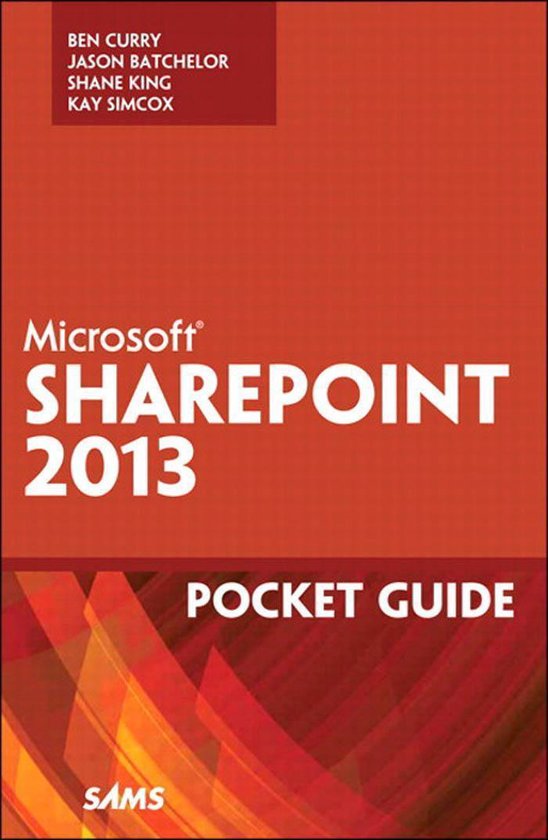 Microsoft SharePoint 2013 Pocket Guide (ebook), Ben Curry ...
