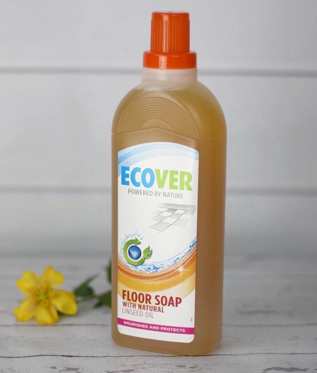 Ecover 5 stuks vloerzeep met lijnzaadolie | bol.com