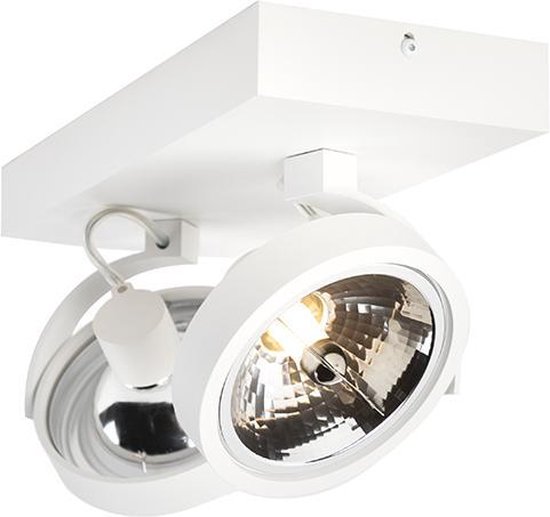 QAZQA go - Design LED Plafondspot | Spotje | Opbouwspot - 2 lichts - L ...