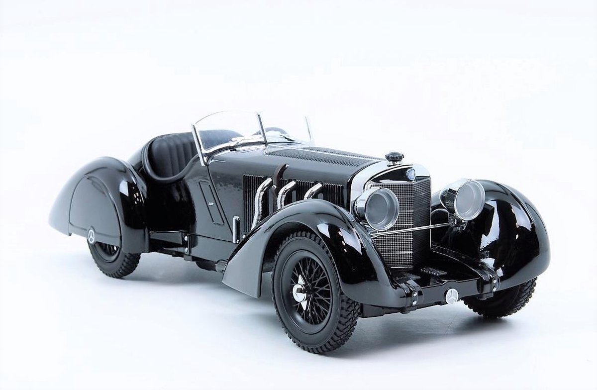 Mercedes-Benz SSK Count Trossi "de Zwarte Prins" 1930 Zwart 1-18 KK ...
