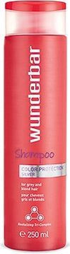 Wunderbar Color Protection SILVER shampoo (grijs/blond haar) 250ML ...