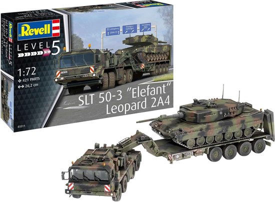 Revell Modelbouwpakket Militaire voertuigen - 03311 SLT 50-3 -Elefant ...