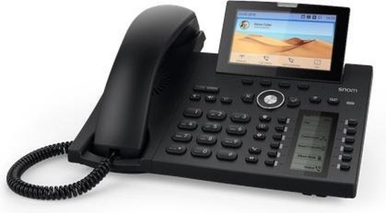 Snom D375 - VoIP telefoon - Antwoordapparaat - Zwart | bol.com