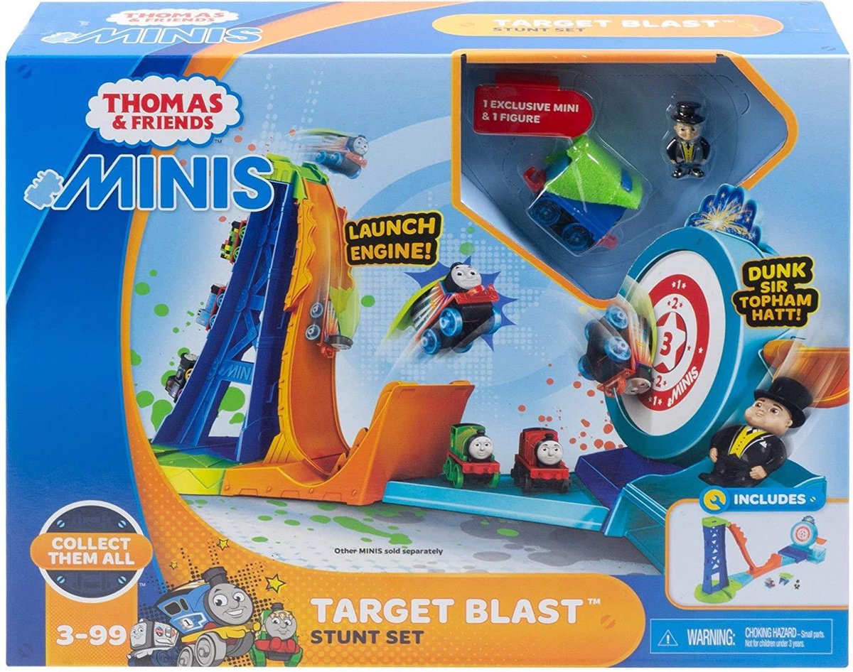 Thomas & Friends Blast Stunt set MINIS treinen | bol.com
