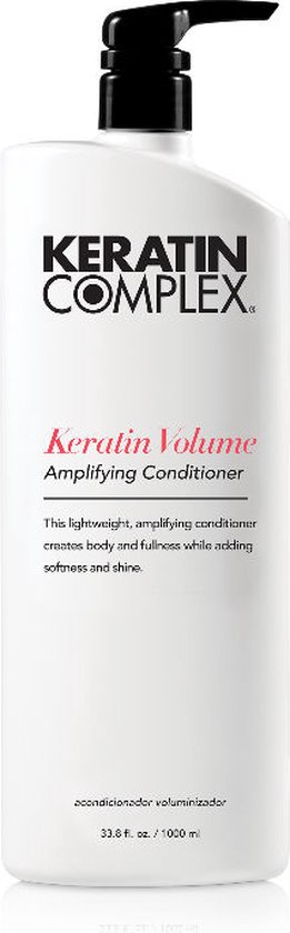 Keratin Complex Volume Amplifying Conditioner - 1 liter - Conditioner voor ieder haartype | bol.com