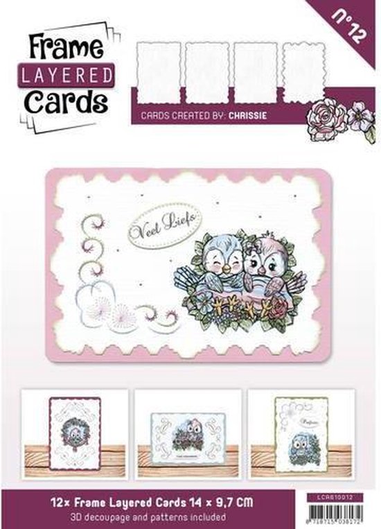 Frame Layered Cards 12 - A6 | bol