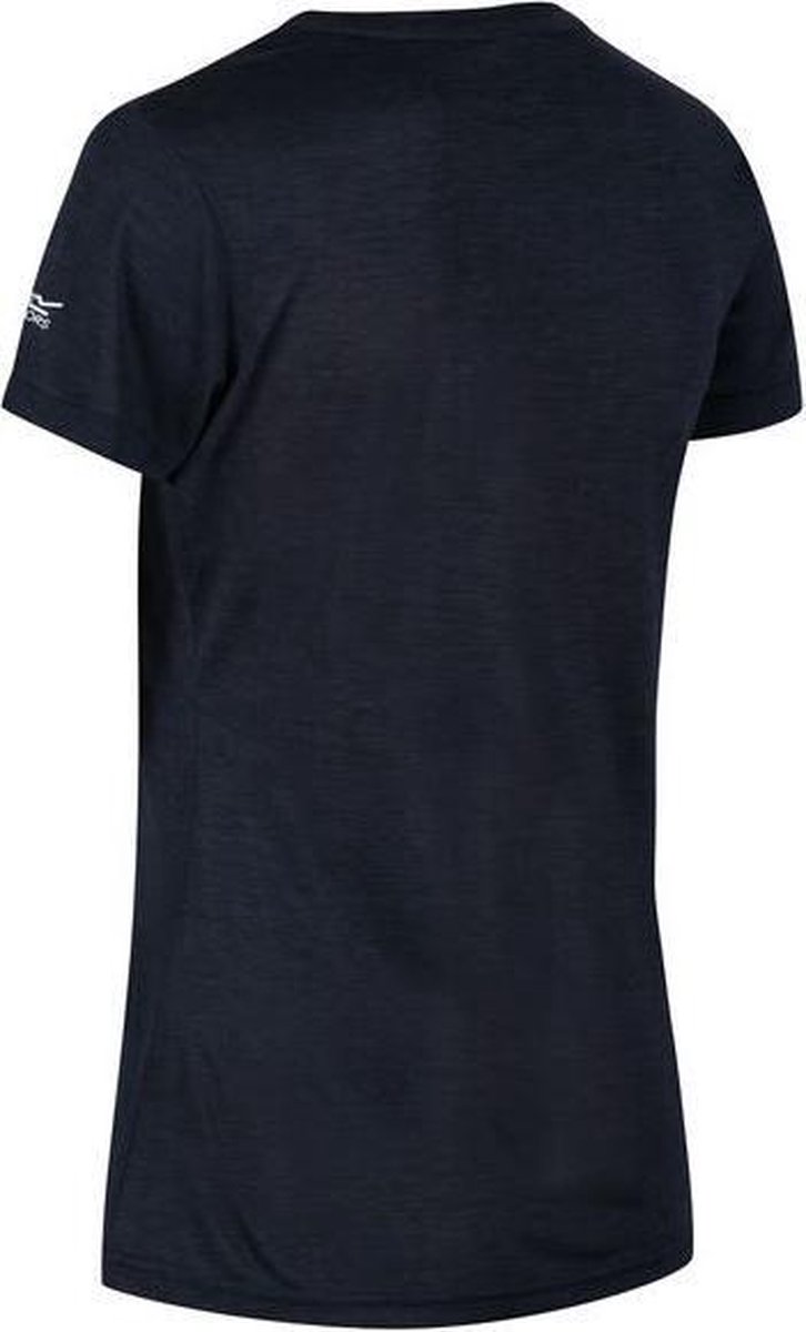 Regatta Fingal V Vochtdoorvoerend T-Shirt Met Grafische Opdruk Voor Dames Marine | bol.com