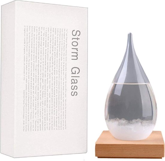 vProducts - Stormglas groot - Barometer - Weerstation - Donderglas ...