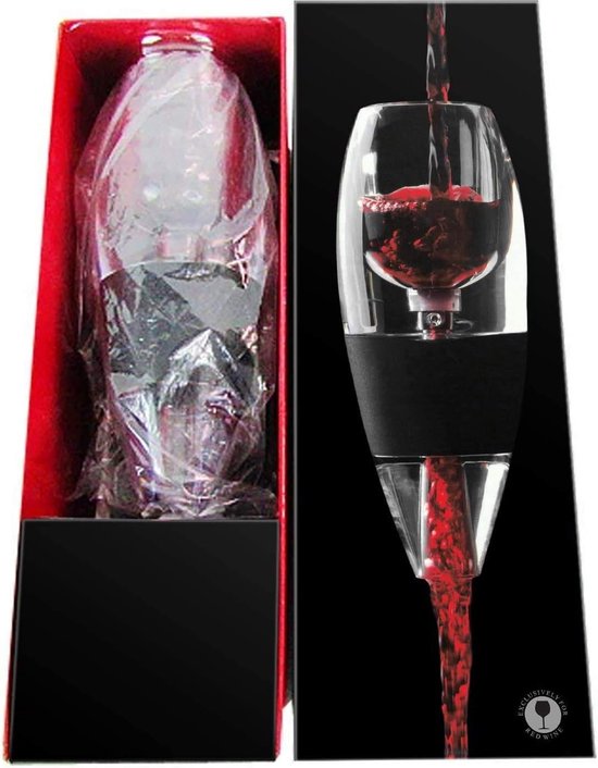 Wijnbeluchter, wijndecanteerder, premium wijndecanteerder met venturi-effect,... | bol