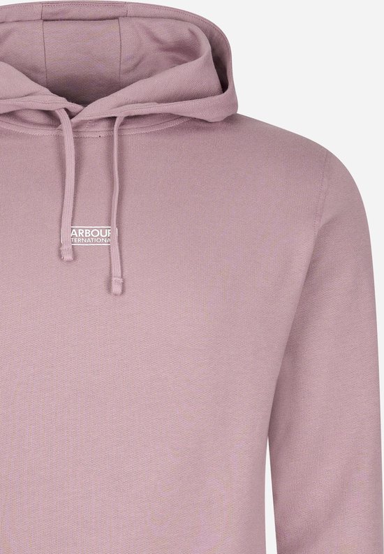 Barbour International Hamish hoodie - dk thistle | bol