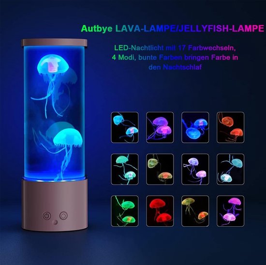 Lavalamp voor Kinderen - 17 Kleuren - Lavalamp - Lava Lamp - Lavalampen - Lavalamp... | bol
