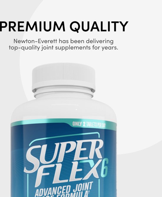 Newton Everett Superflex-6 Supplement - Voor soepele gewrichten - 150 tabletten | bol