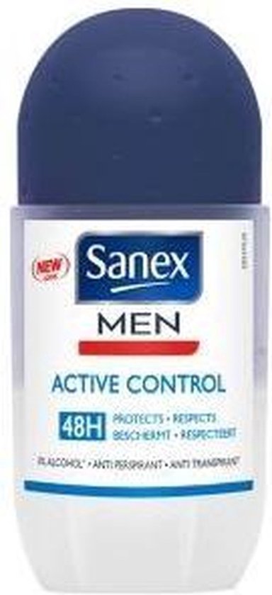Sanex Men Active Control Anti Transpirant Deodorant Roller 50 ml ...