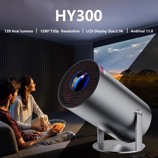 Mini beamer inclusief 84inch doek - Mini projector - Mini beamer ...