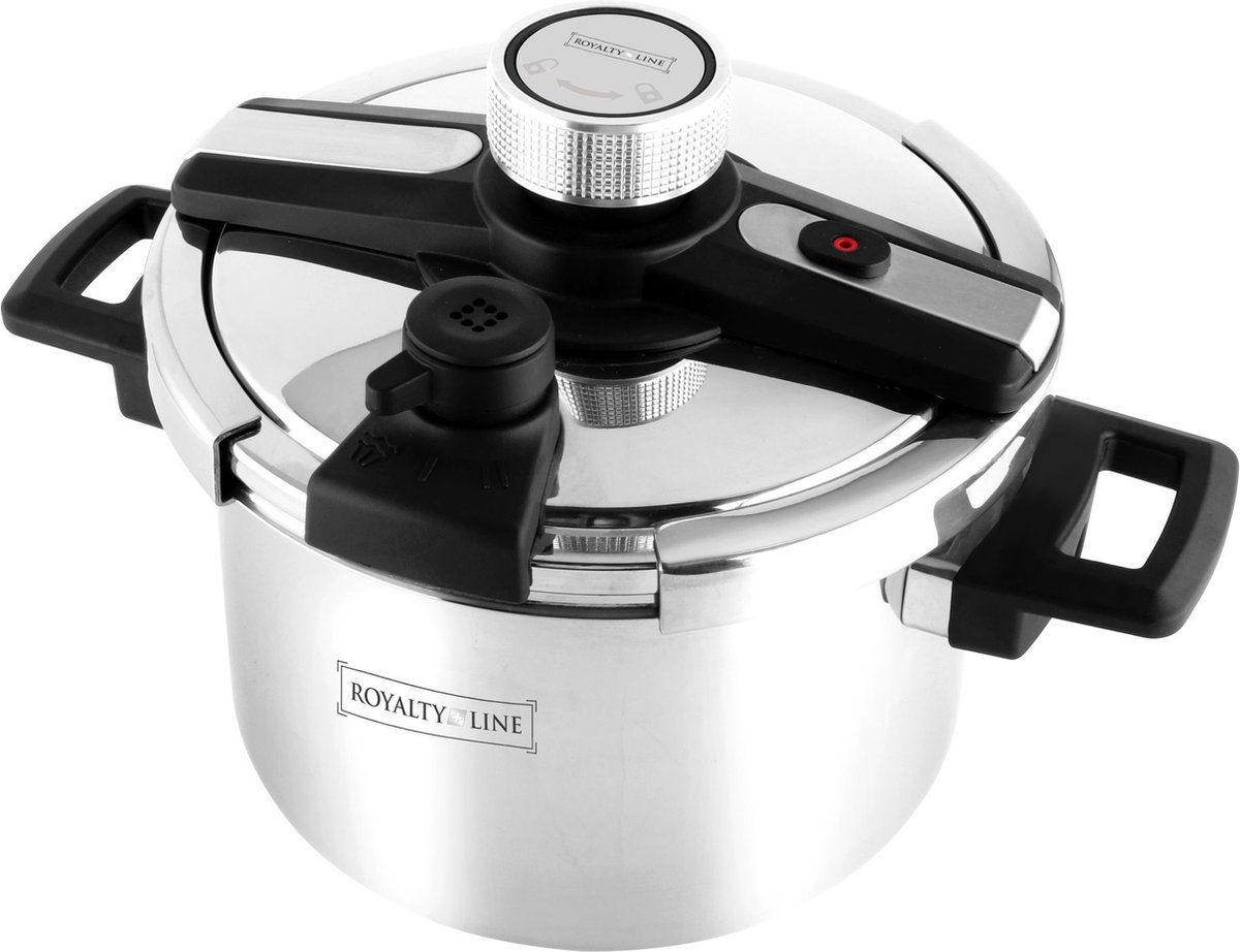 Royalty Line® DSD4L Snelkookpan Inductie - 4 Liter - Voor Alle ...