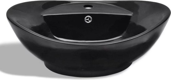 vidaXL Wasbak - Wasbakken - Was Bak - Was Bakken - Wasbak met overloop ...