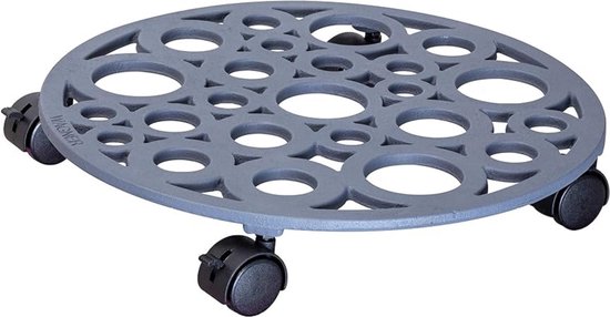 Plantenroller, bloemenroller / plantstand Ø) 38 x (H) 6,4 cm | bol