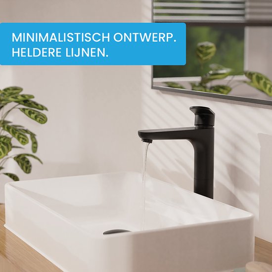 Bächlein Waterkraan hoog voor de badkamer in klassiek design, extra ...